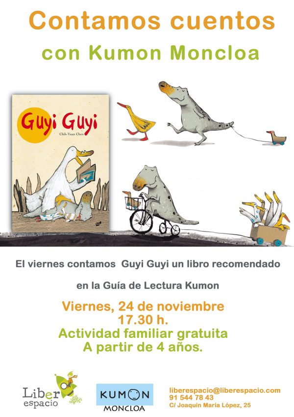 Contamos cuentos con Kumon Moncloa - Librería Liberespacio