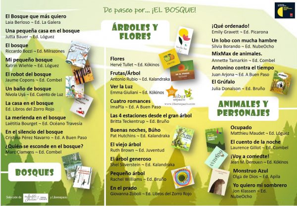 Selección de libros infantiles "De paseo por el bosque" - Librería ...