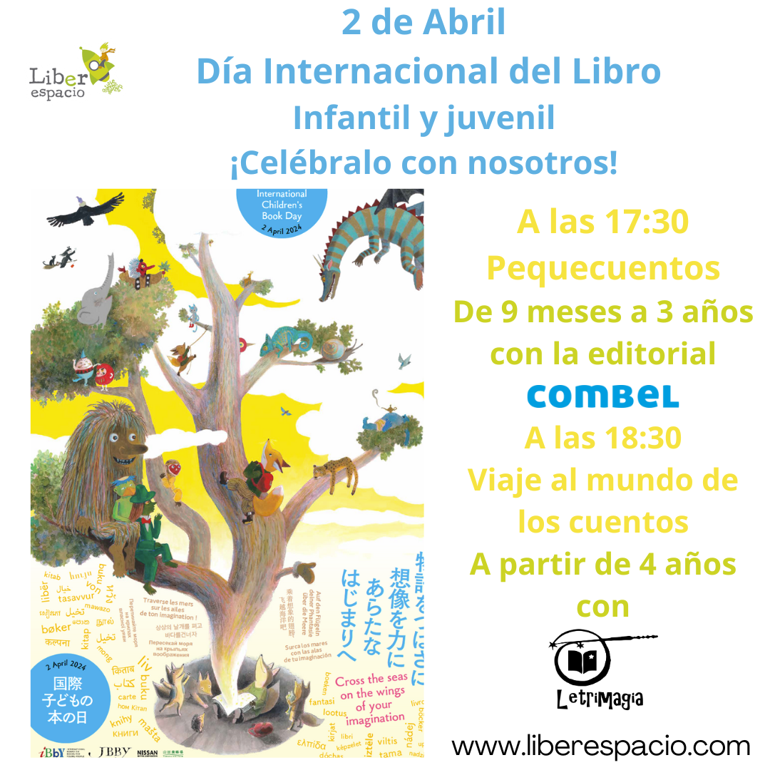 Celebramos el Día Internacional del Libro Infantil y Juvenil 2024 - Librería Liberespacio